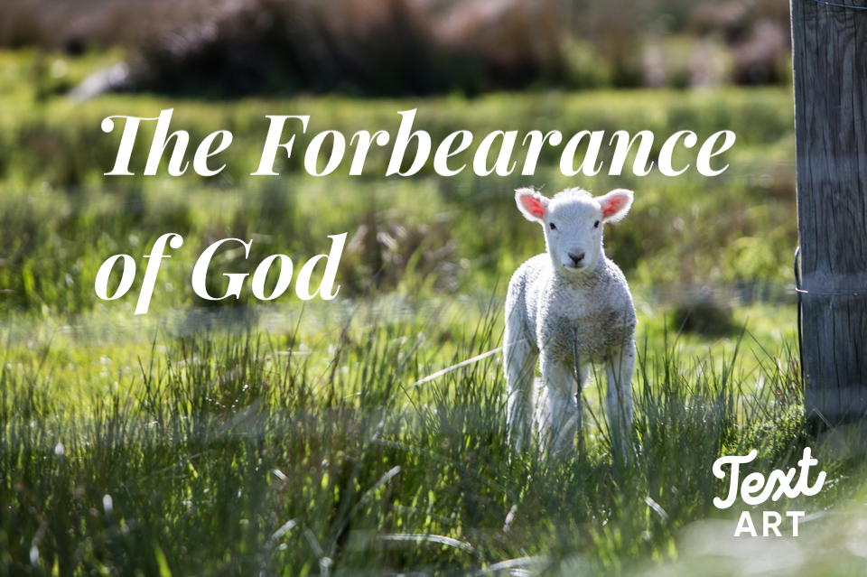 The Forbearance of God – Redefined in Him